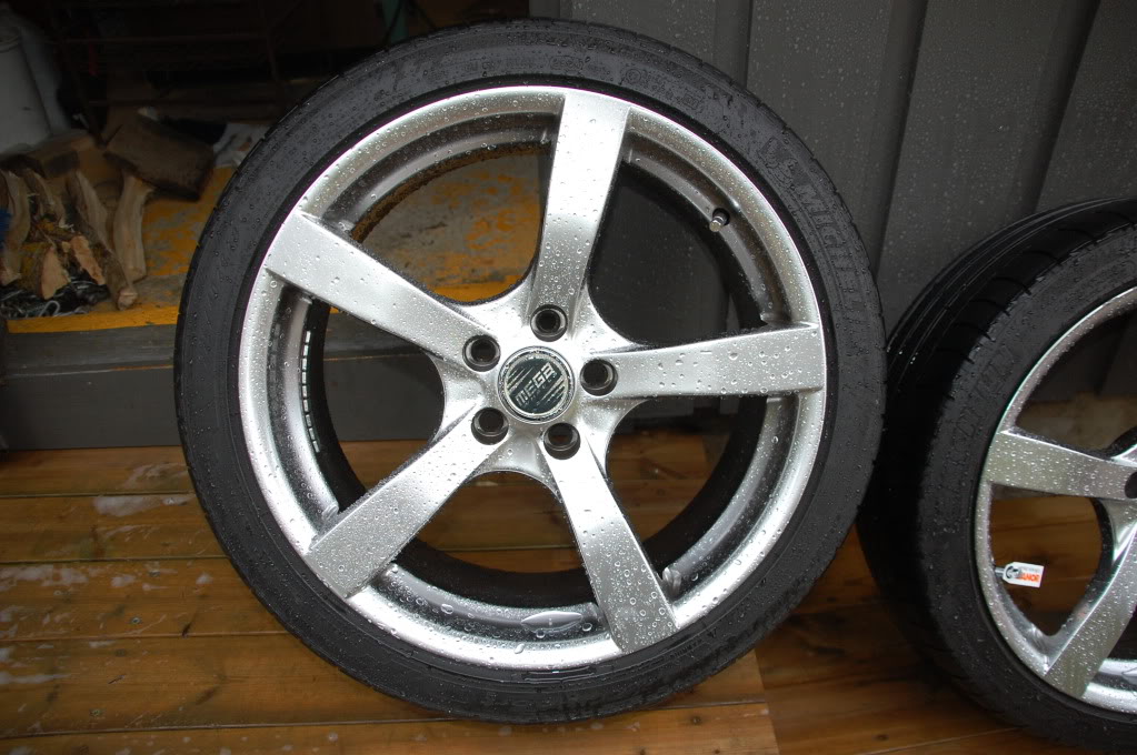 *SOLGT* 18'' Mega Pantera felger med dekk selges